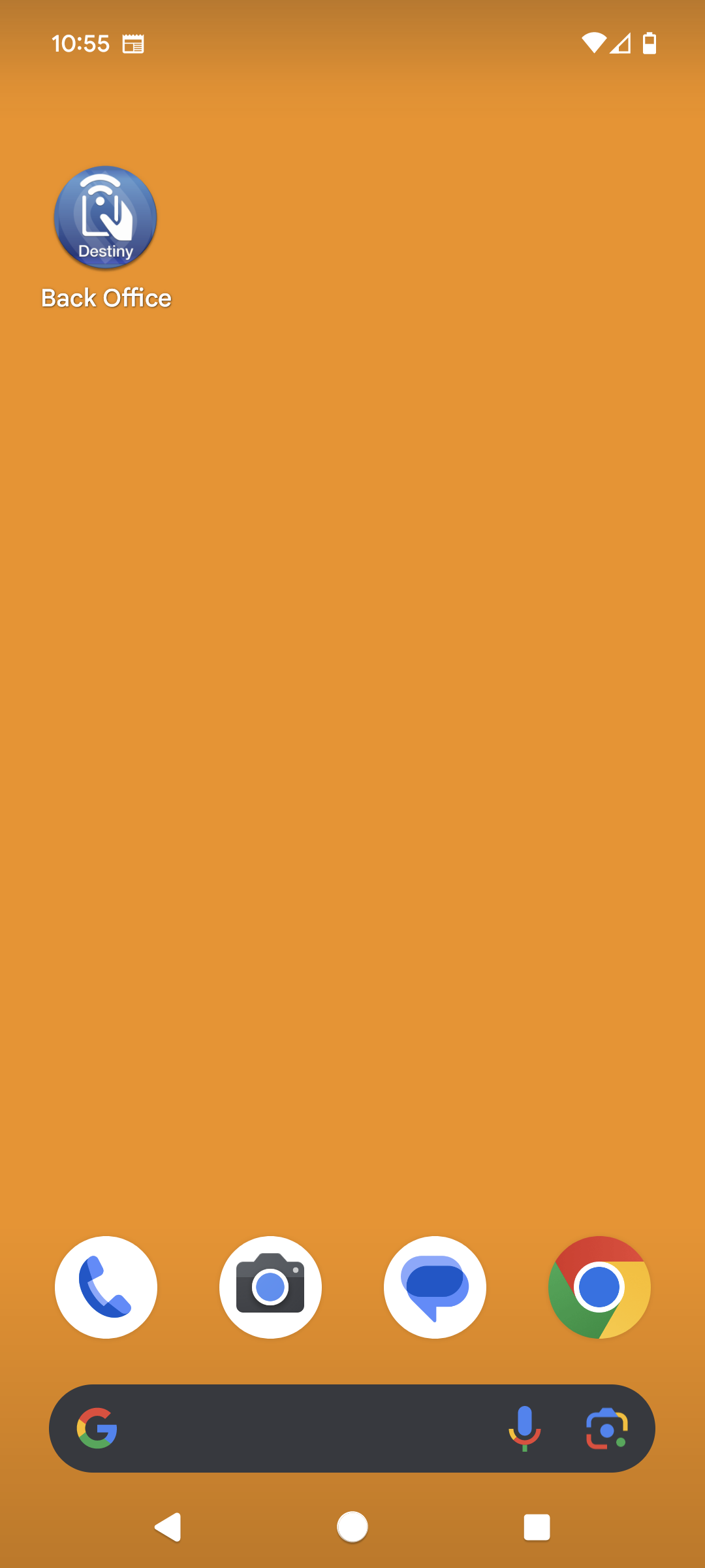 Set up the Destiny Back Office App