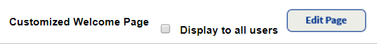 Create a customized district Welcome page